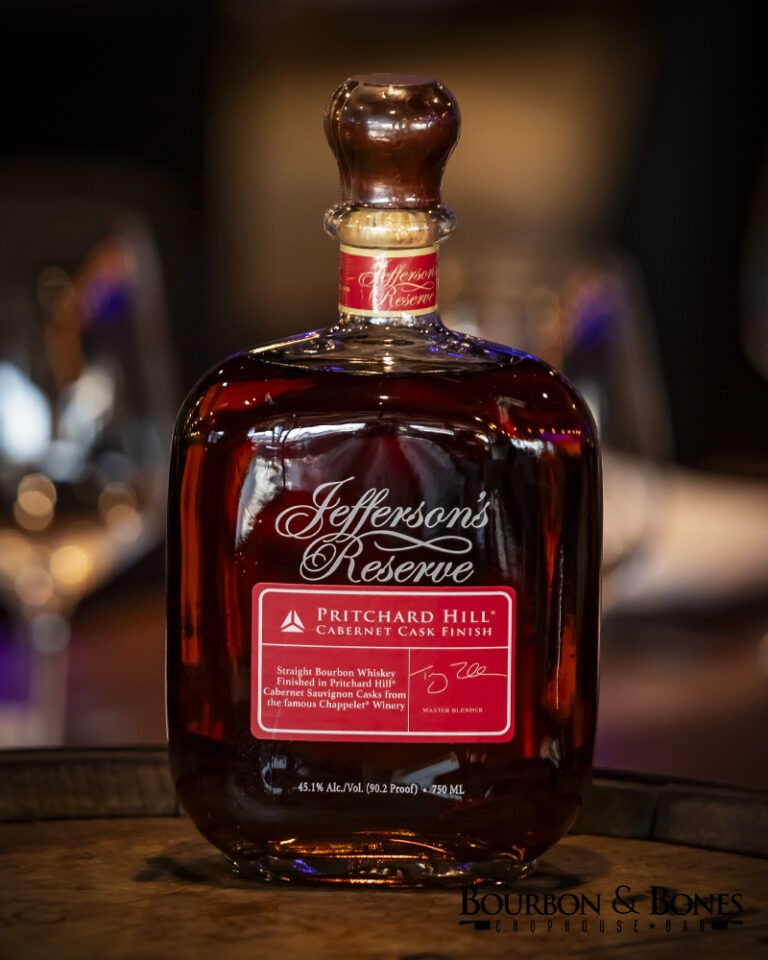 Jefferson’s Reserve Pritchard Hill Cabernet Finish - Bourbon & Bones ...